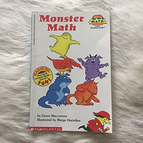 Monster Math (Hello Math Reader. Level 1)｜mi:te[ミーテ]