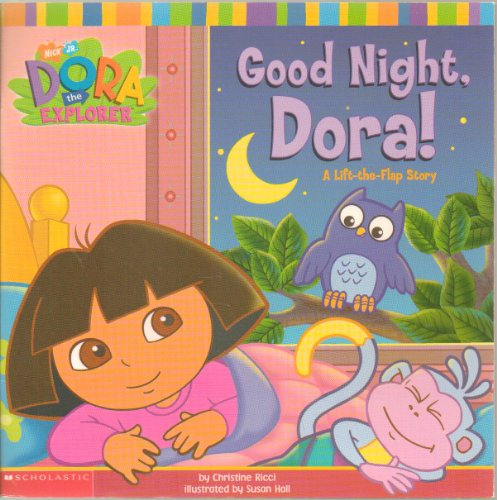 Good Night, Dora!: A Lift-the-Flap Story (Dora the Explorer)｜mi:te[ミーテ]