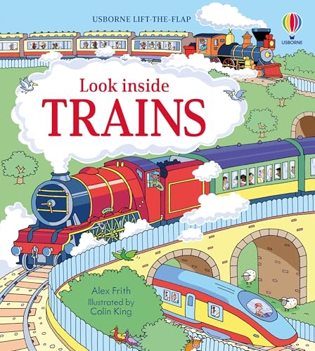 Look Inside Trains (Look Inside Board Books)｜mi:te[ミーテ]