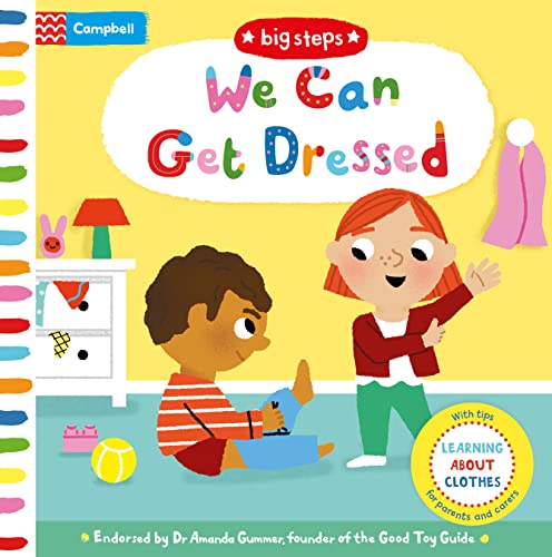 We Can Get Dressed: Learning About Clothes (Campbell Big Steps, 8)｜mi ...