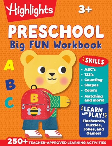 The Big Fun Preschool Activity Book: Build skills and confidence ...